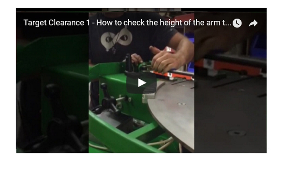 Briley MFG - Target Clearance - How to check the height of the arm to ...